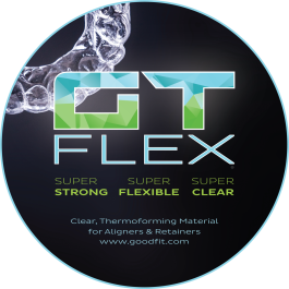 GT FLEX Original 0.8mm Thickness - 120mm Circle - 10 Units